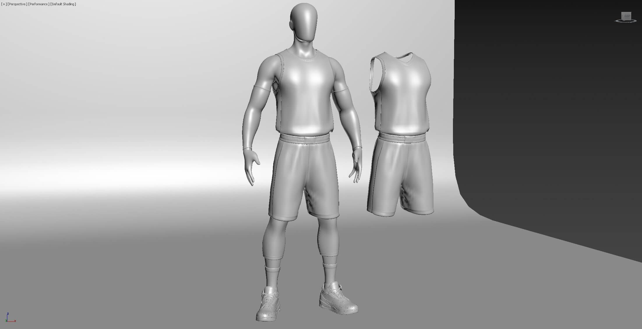 Basketball Uniform - 3D Model by fabiobispo