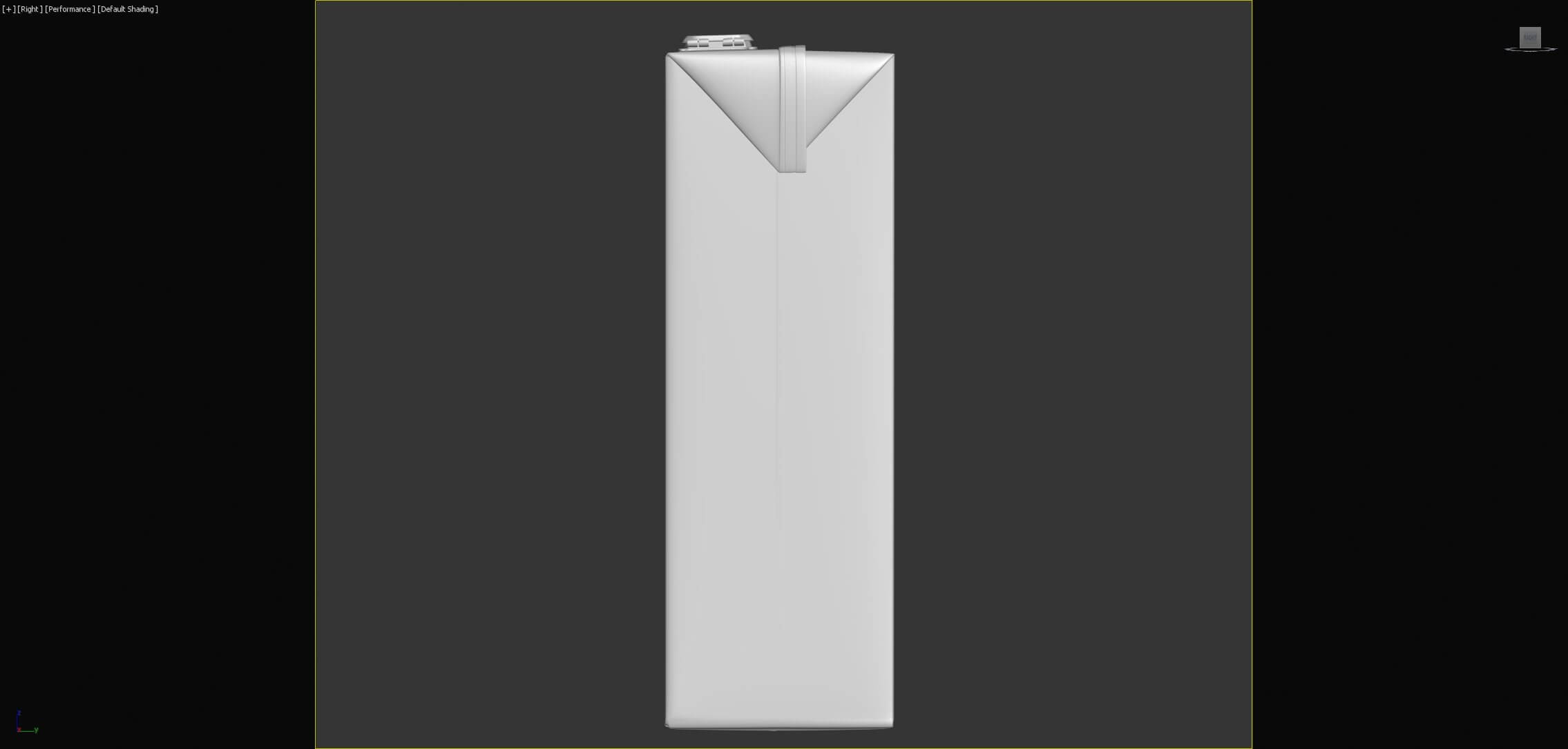 Juice Box 1L Size - 3D Model by fabiobispo
