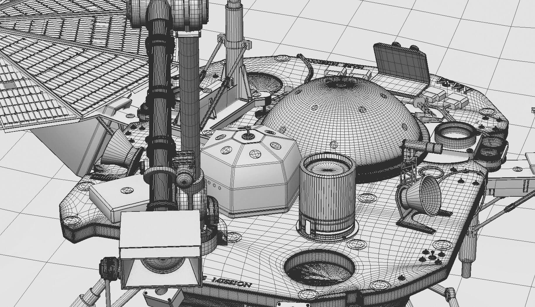 Mars Probe - 3D Model by fabiobispo