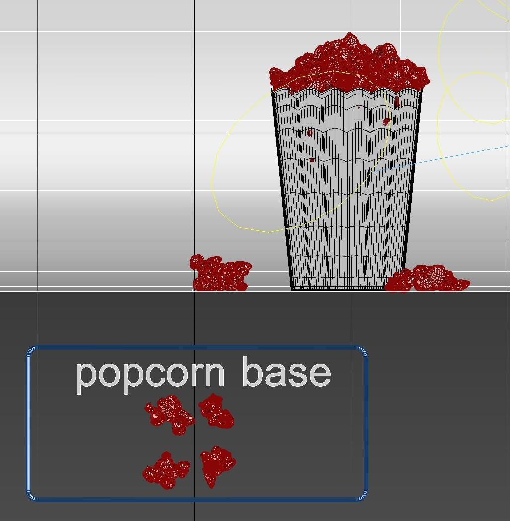 Popcorn Box - 3D Model by fabiobispo