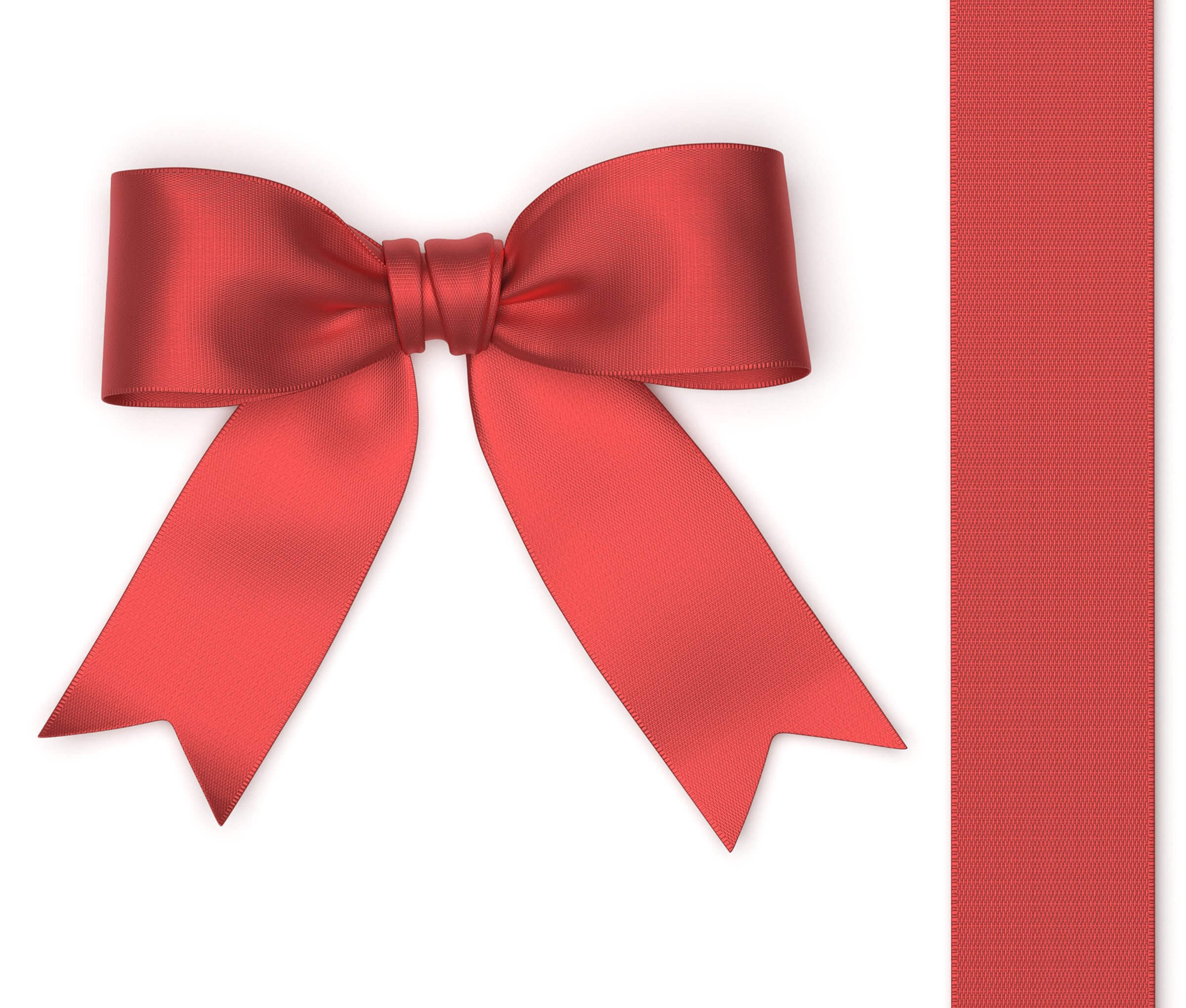 Red Gift Bow - 3D Model by fabiobispo