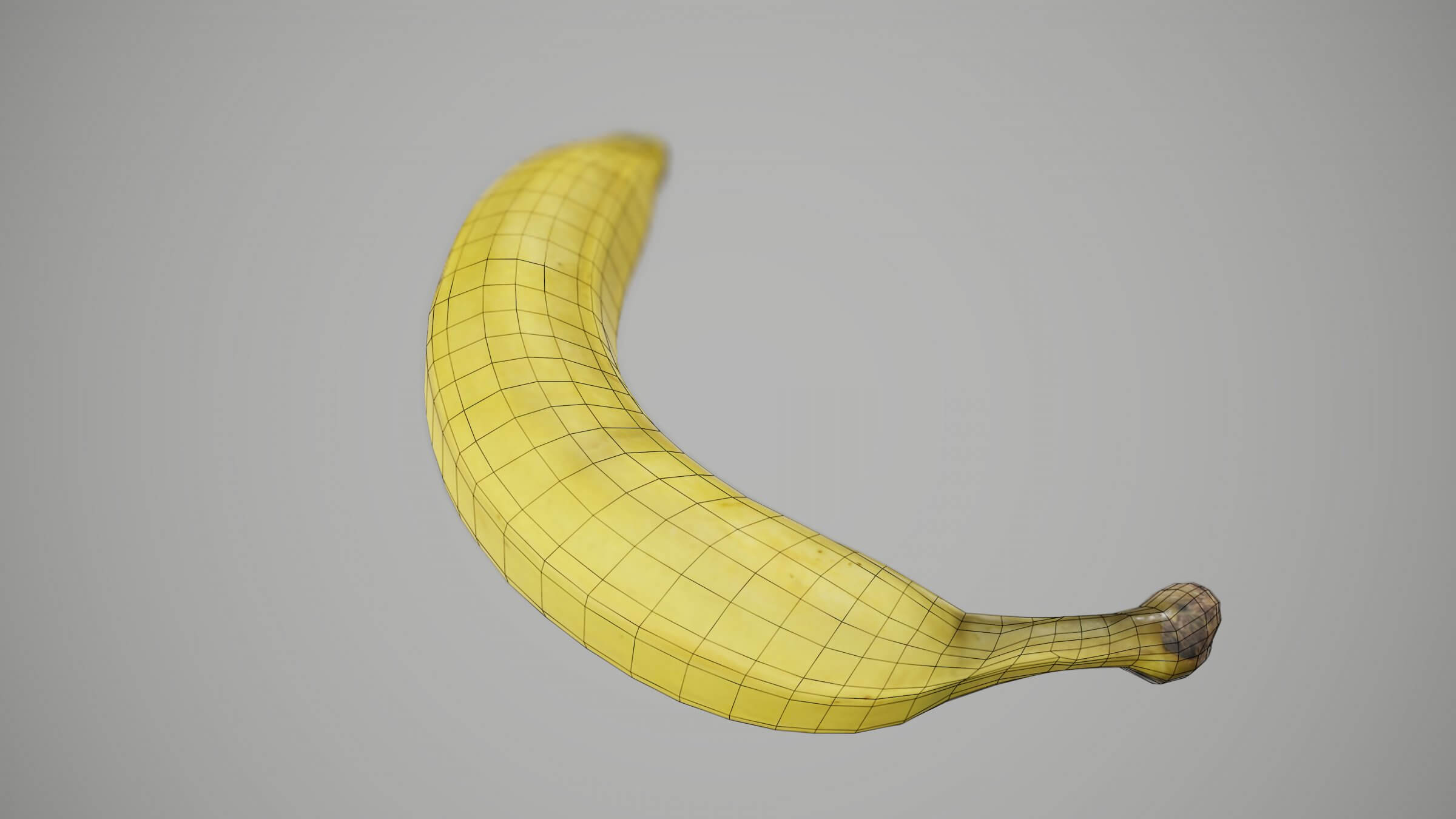Banana - 3D Model by Face The Edge