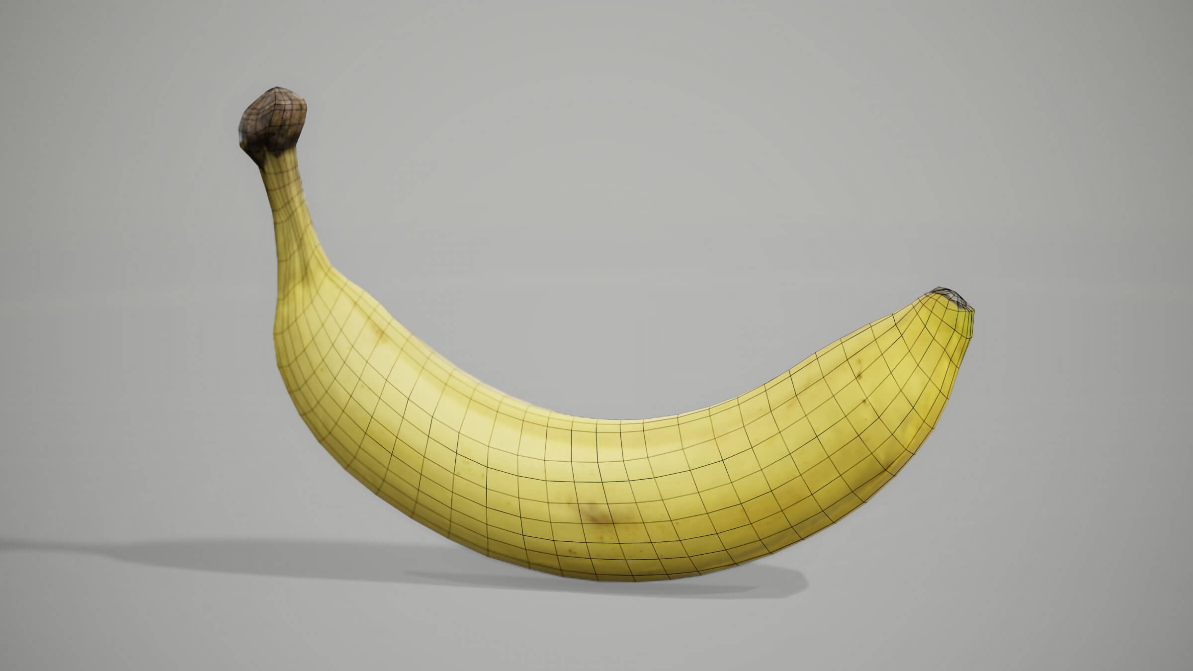 Banana - 3D Model by Face The Edge