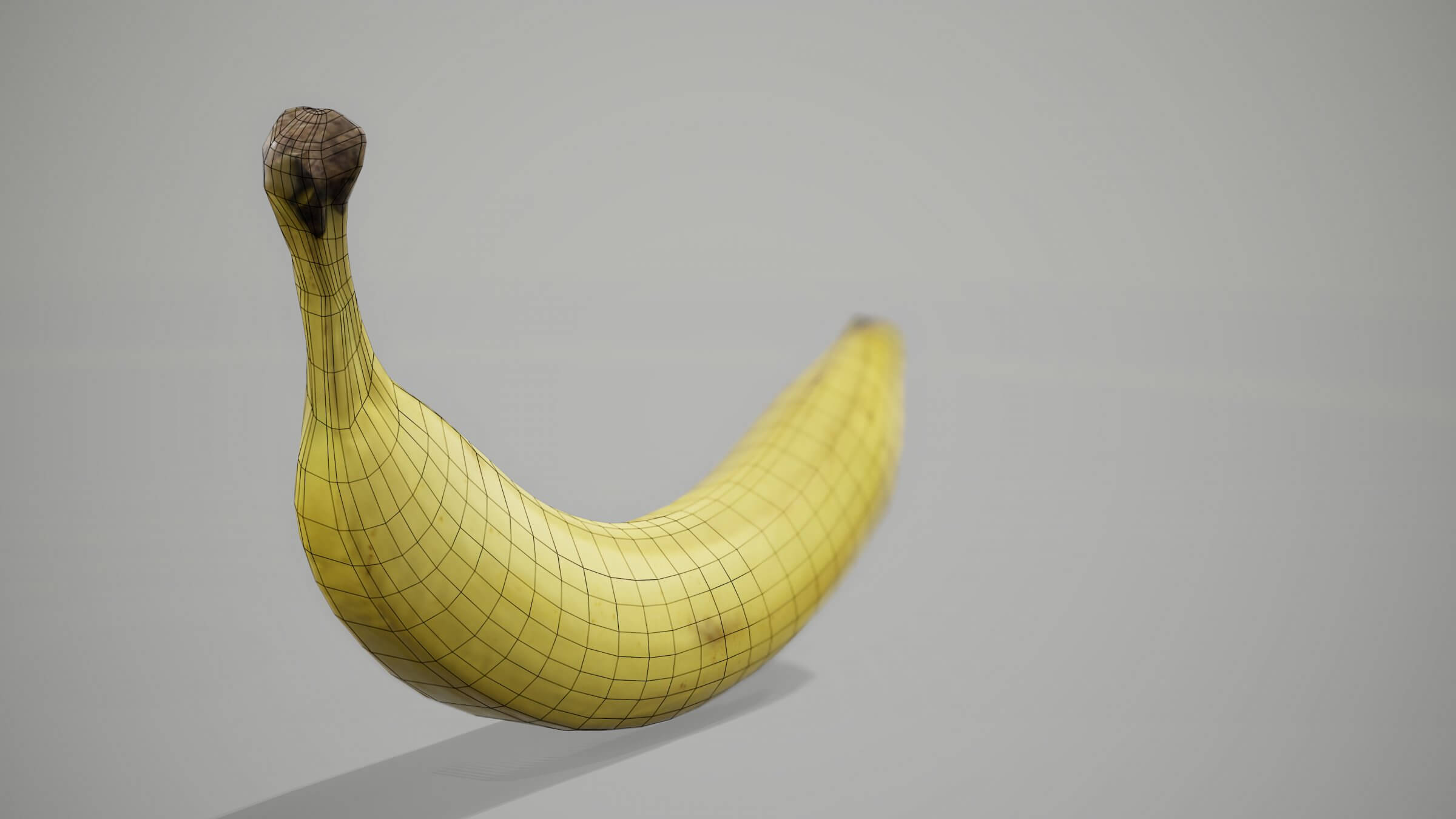 Banana - 3D Model by Face The Edge