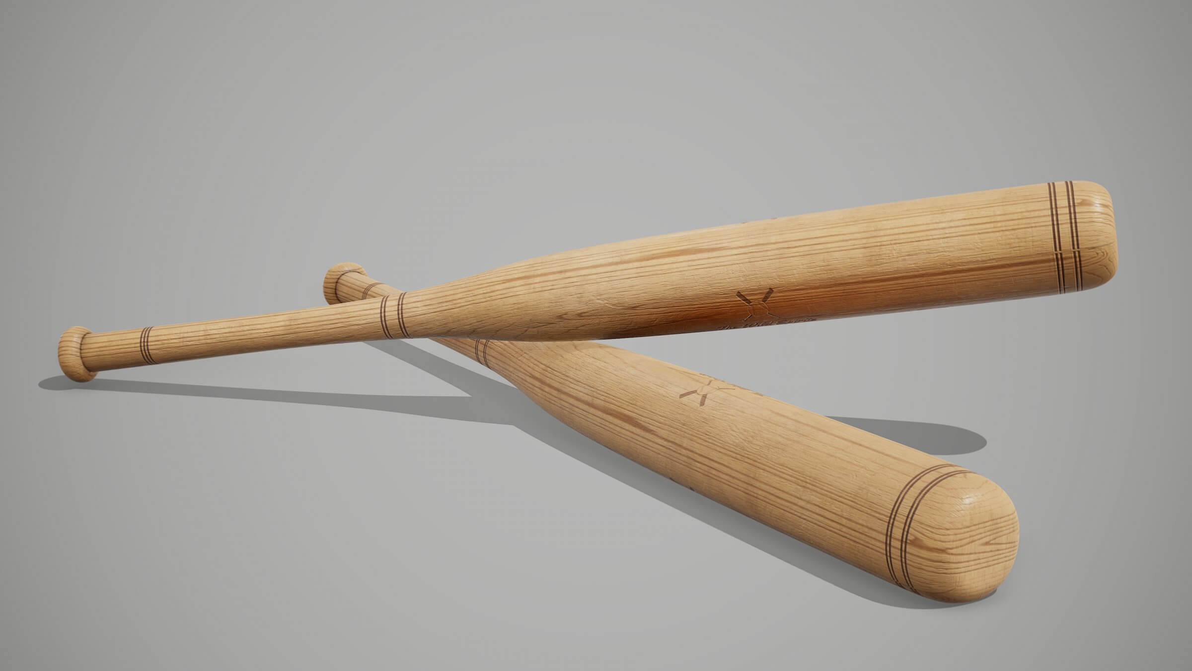 Baseball Bat - 3D Model by Face The Edge