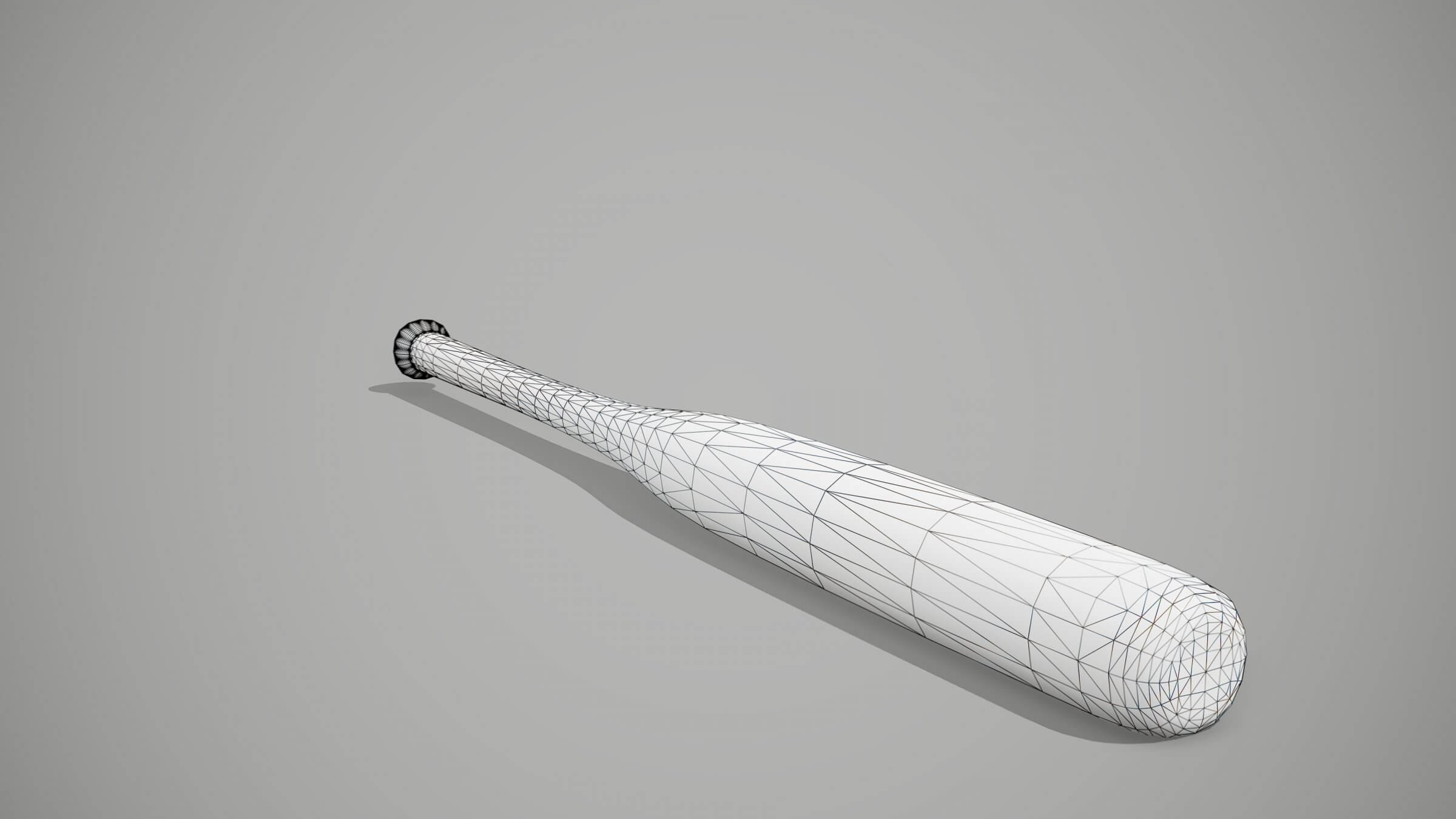 Baseball Bat - 3D Model by Face The Edge