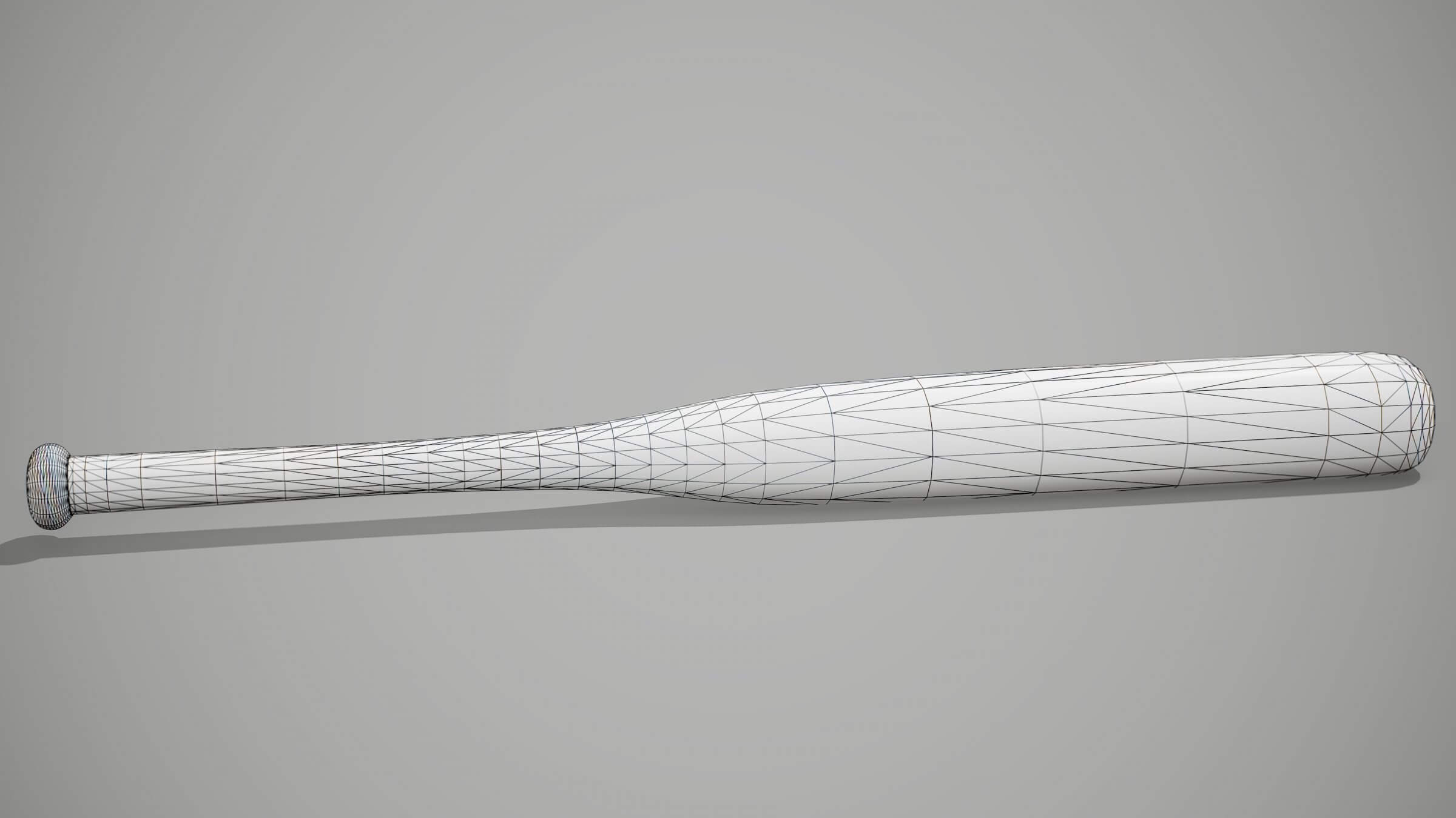 Baseball Bat - 3D Model by Face The Edge