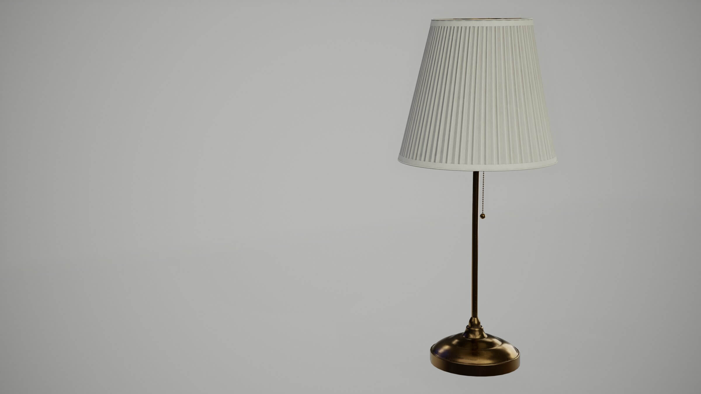 Bedside Lamp - 3D Model by Face The Edge