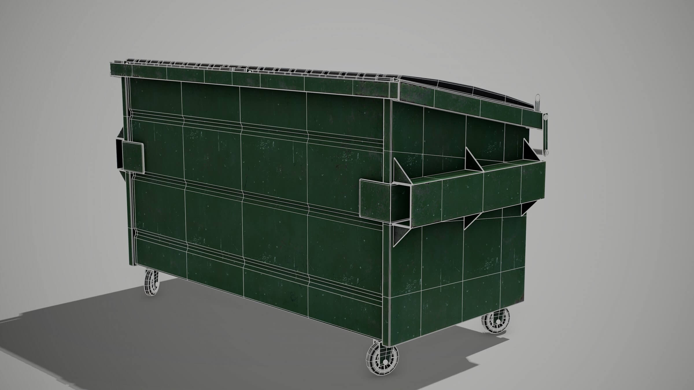 Dumpster - 3D Model by Face The Edge