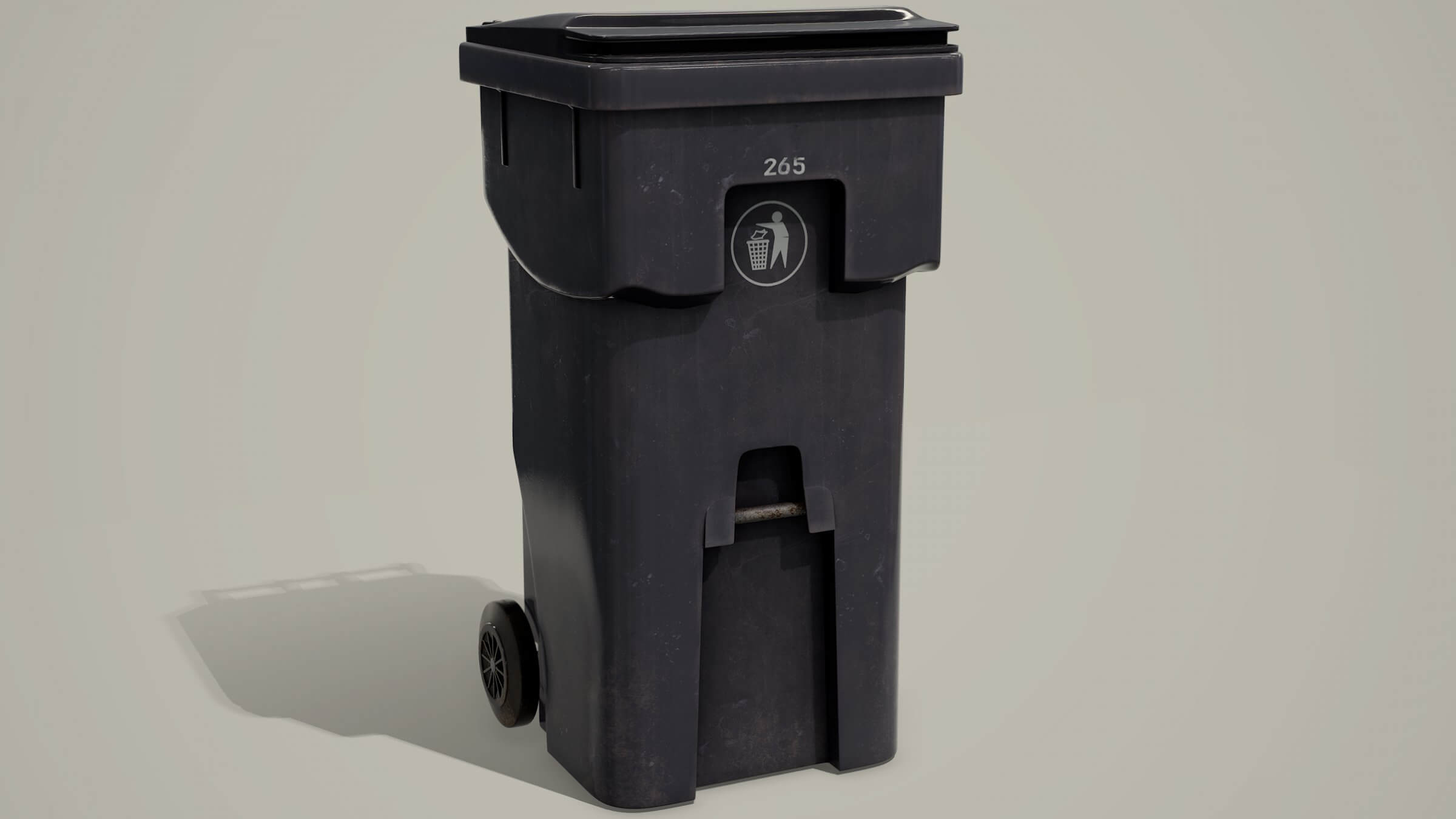 Garbage Bin - 3D Model by Face The Edge
