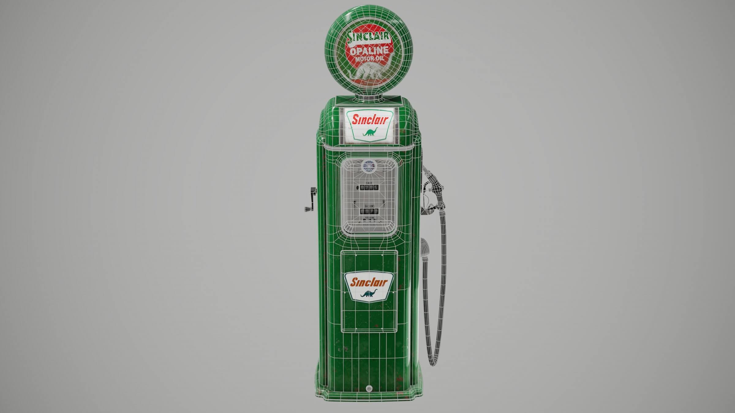 Gasoline Pump - 3D Model by Face The Edge