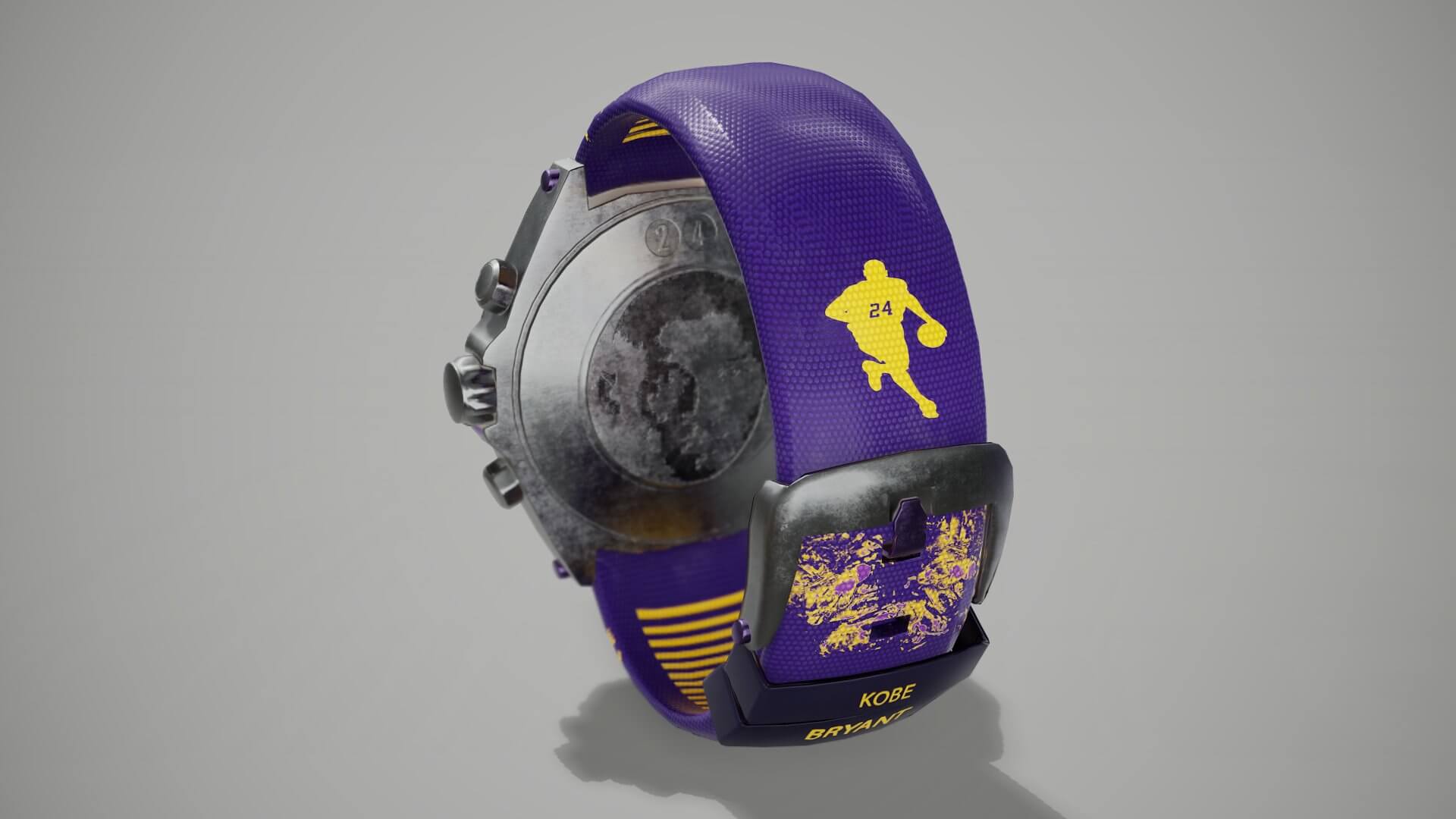 LA Lakers Watch - 3D Model by Face The Edge