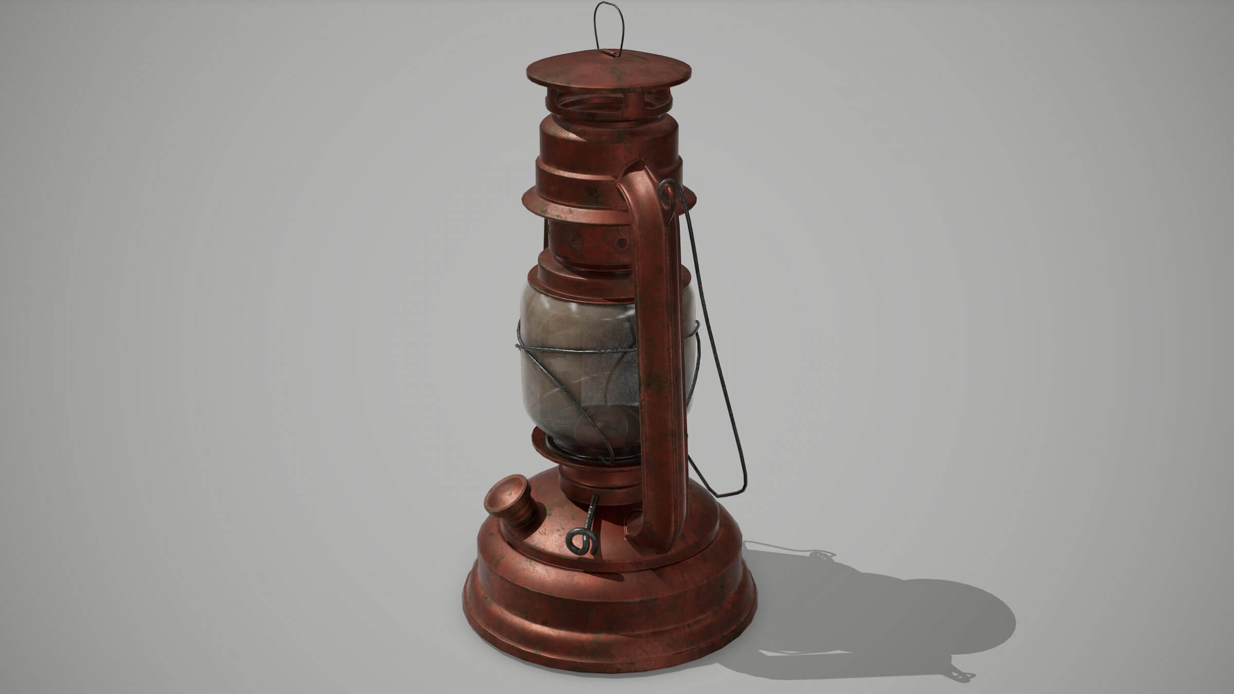 Old Lantern - 3D Model by Face The Edge