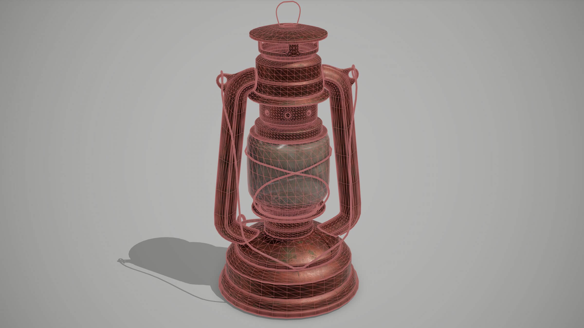 Old Lantern - 3D Model by Face The Edge