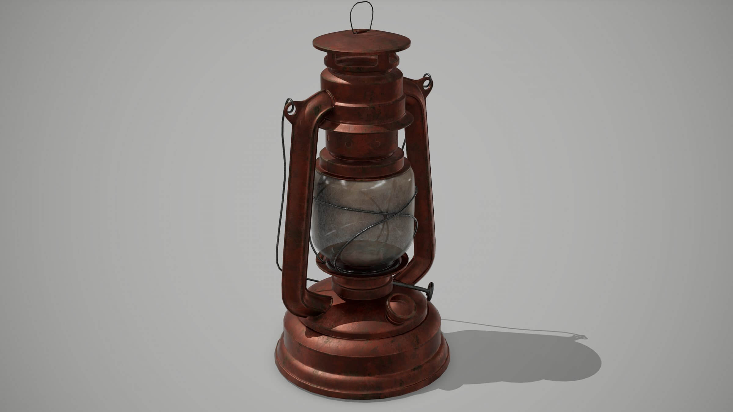 Old Lantern - 3D Model by Face The Edge
