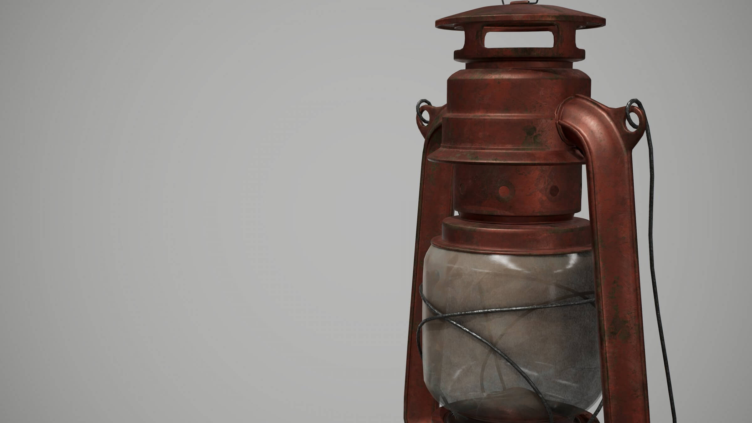 Old Lantern - 3D Model by Face The Edge