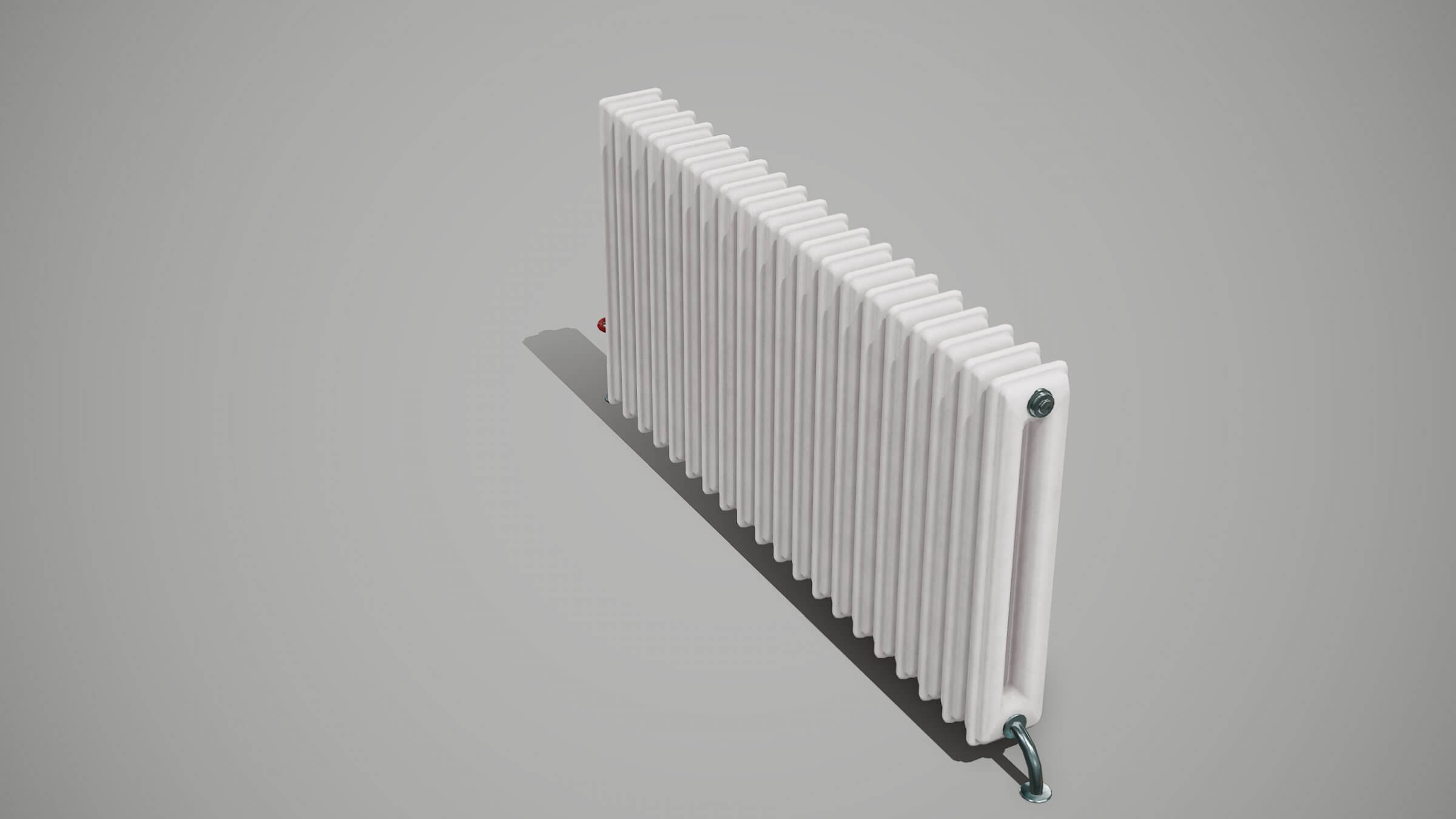 Old Style Wall Radiator - 3D Model by Face The Edge