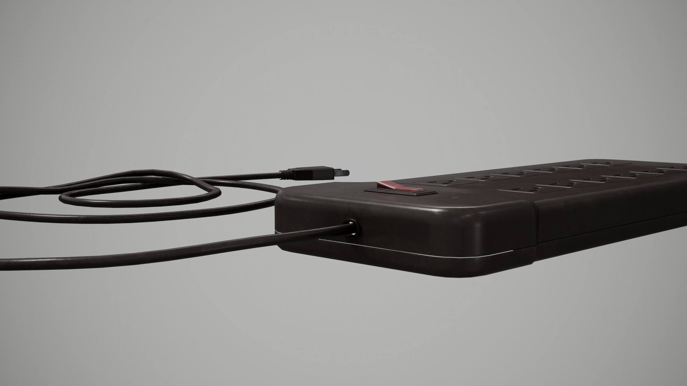 Power Strip - Free 3D Model by Face The Edge