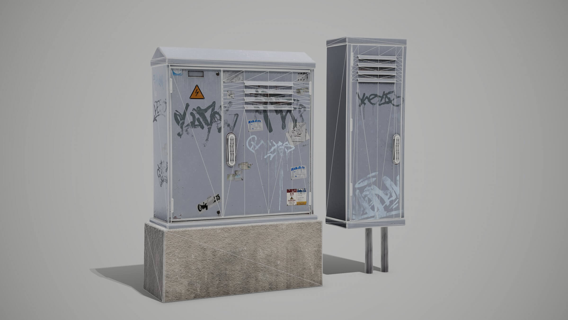 Street Fuse Box - 3D Model by Face The Edge