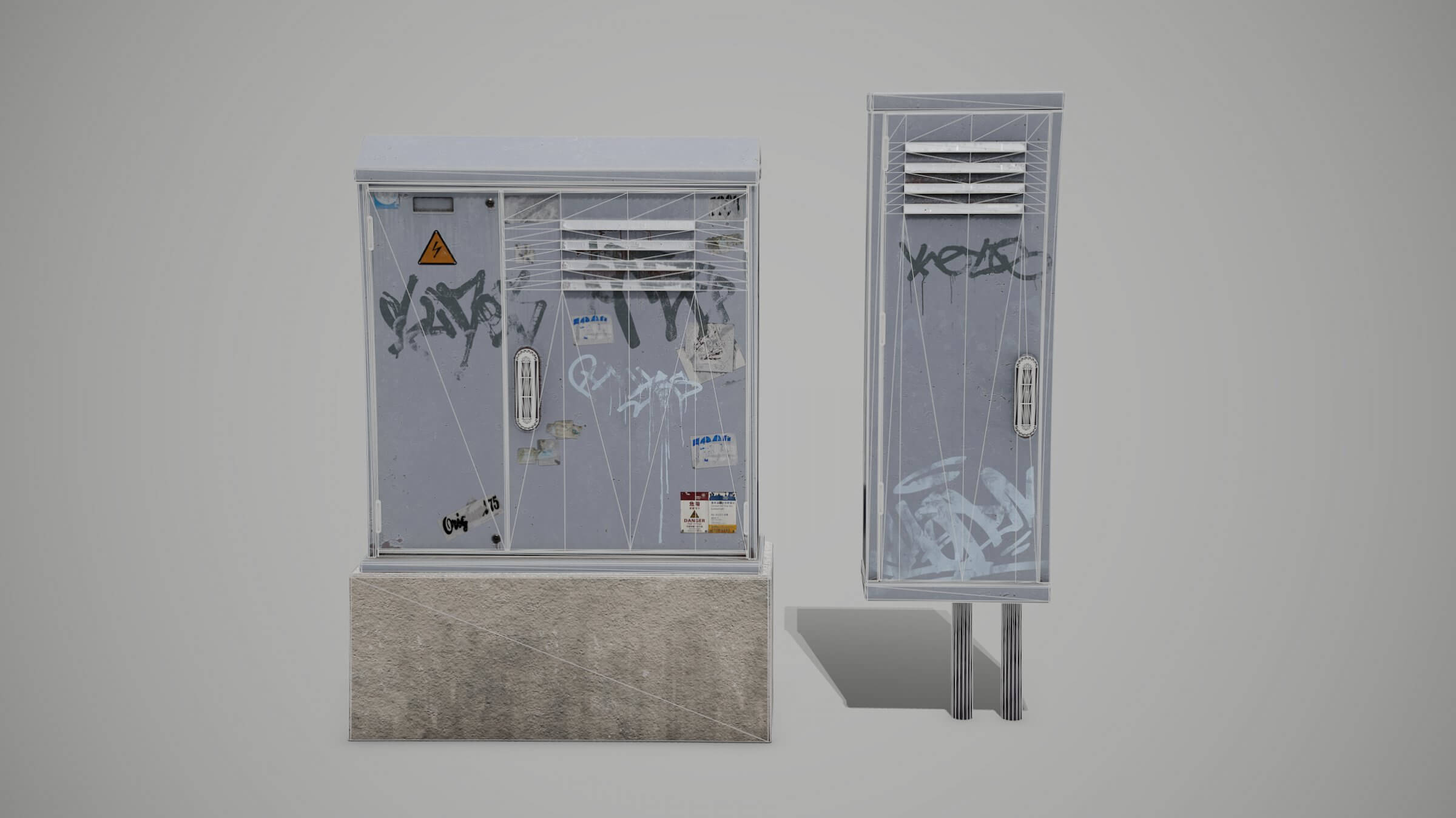 Street Fuse Box - 3D Model by Face The Edge