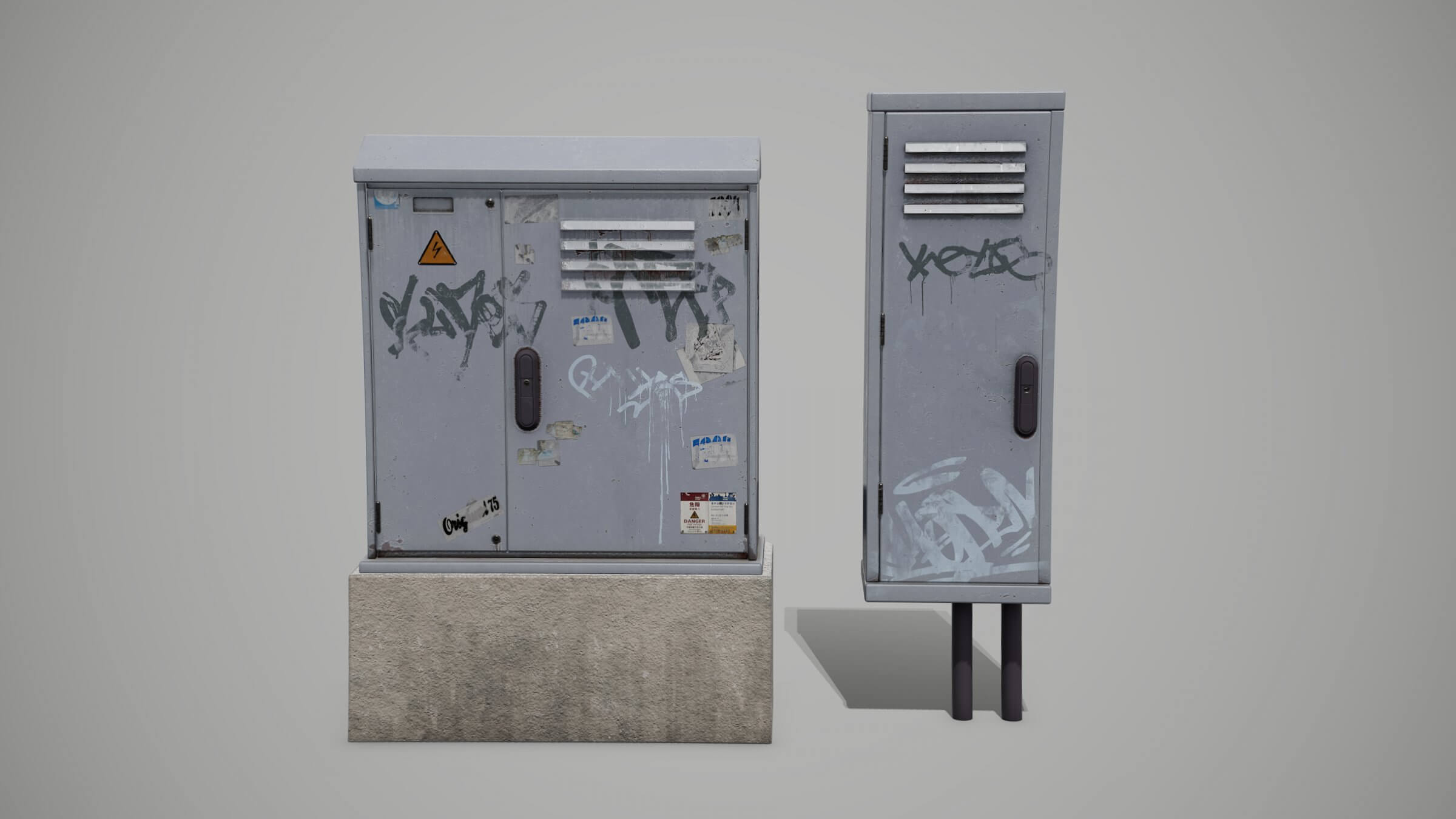 Street Fuse Box - 3D Model by Face The Edge