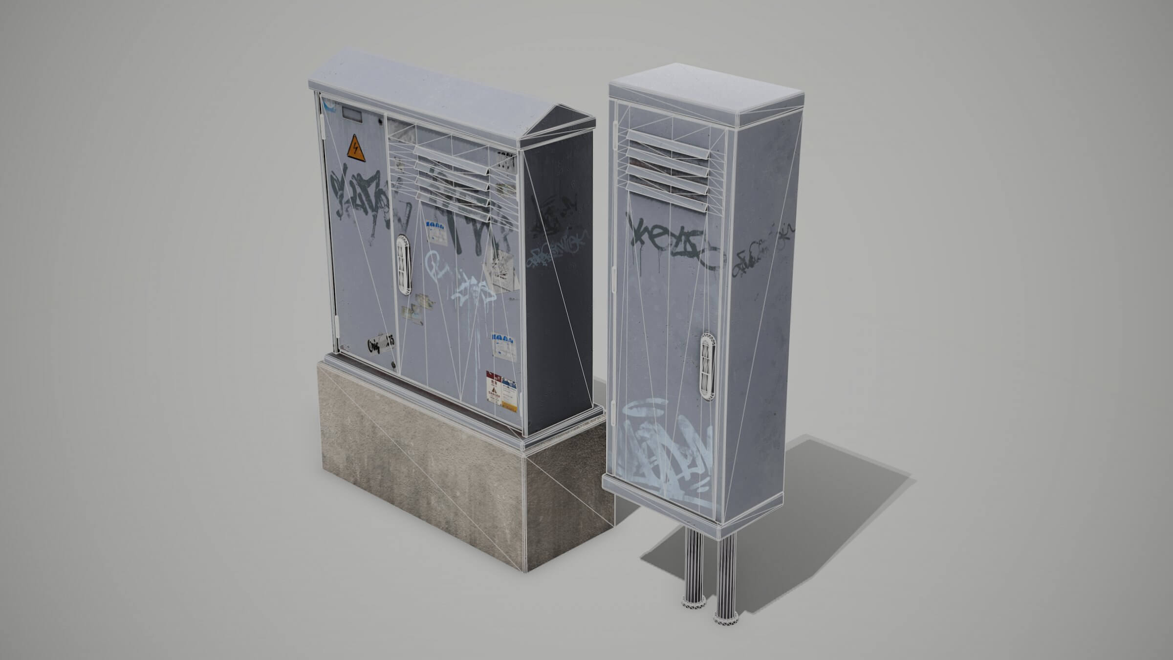 Street Fuse Box - 3D Model by Face The Edge