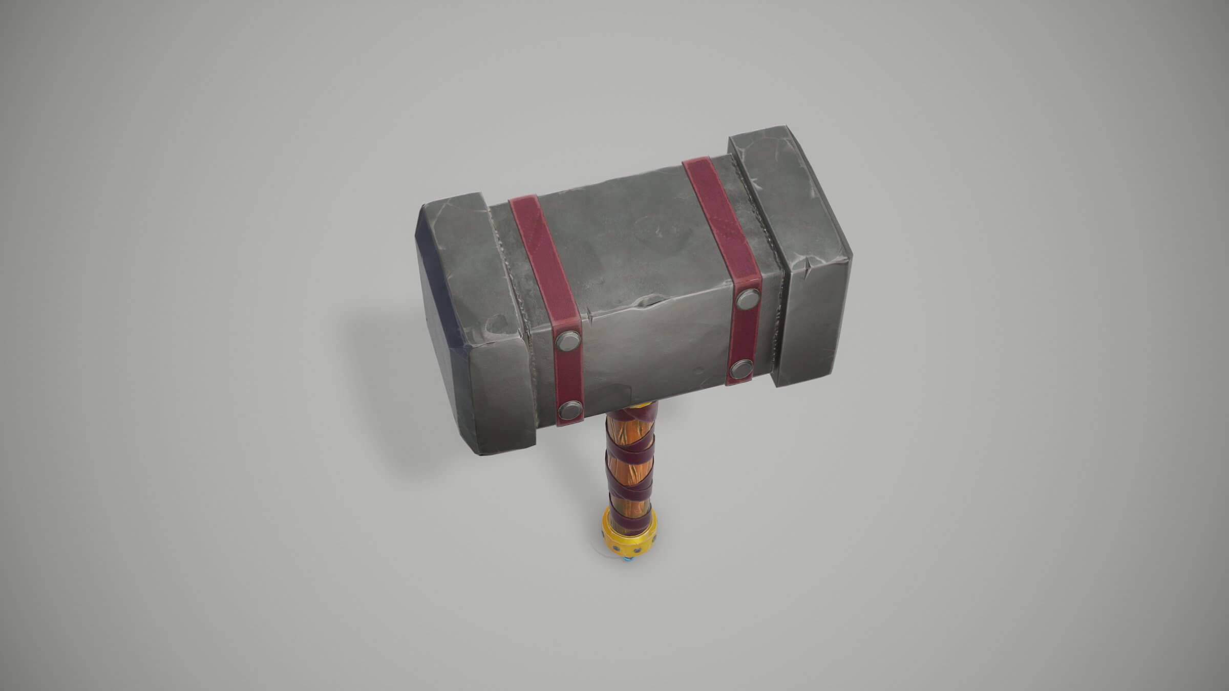 Stylized Hammer - 3D Model by Face The Edge