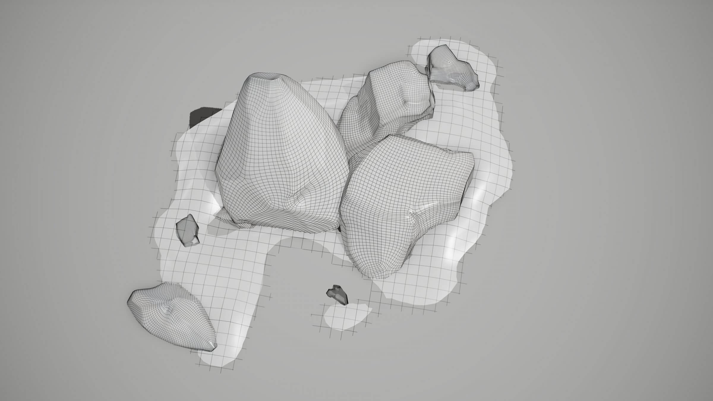 Stylized Rocks - 3D Model by Face The Edge