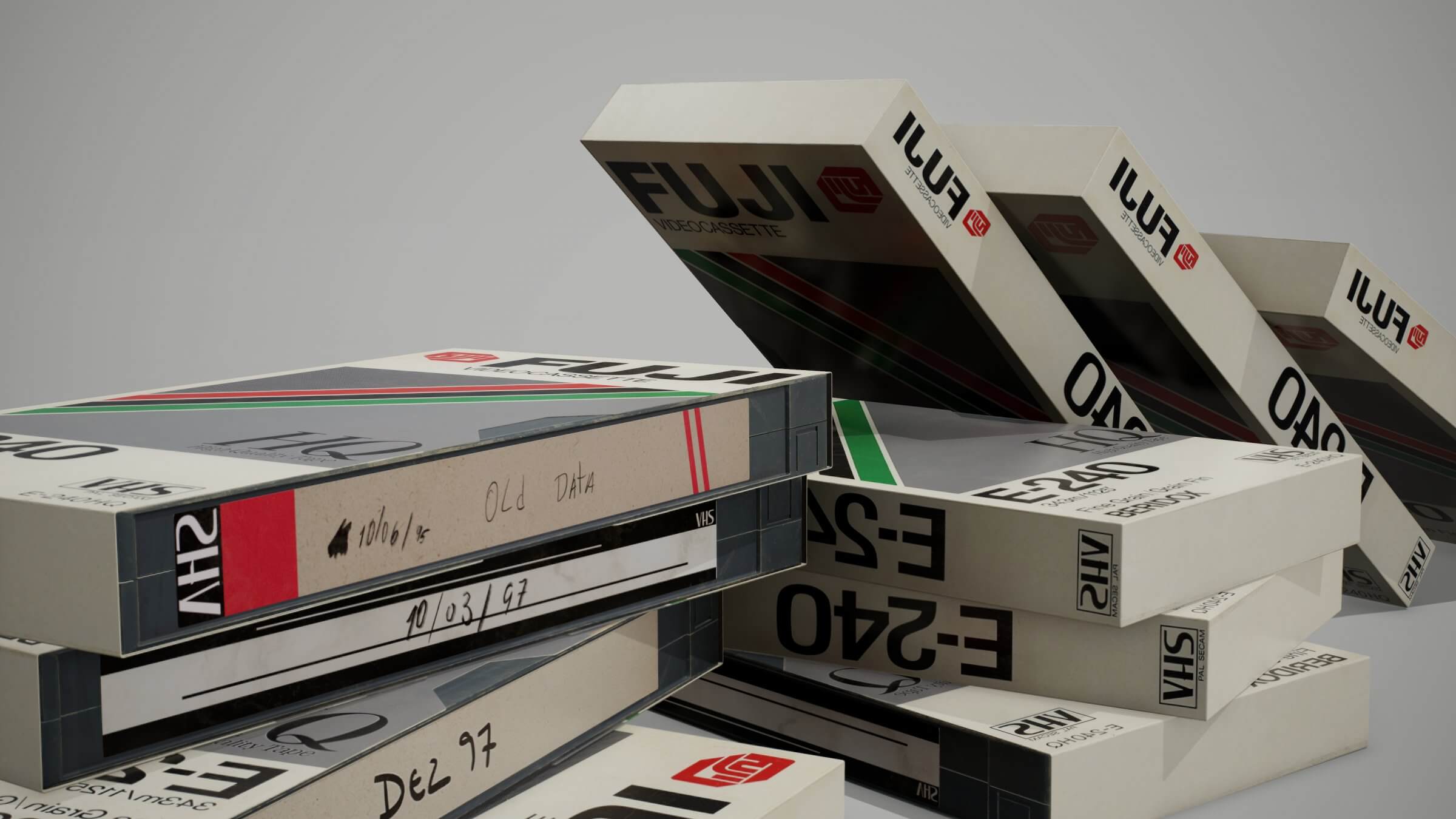 VHS Tape - 3D Model by Face The Edge