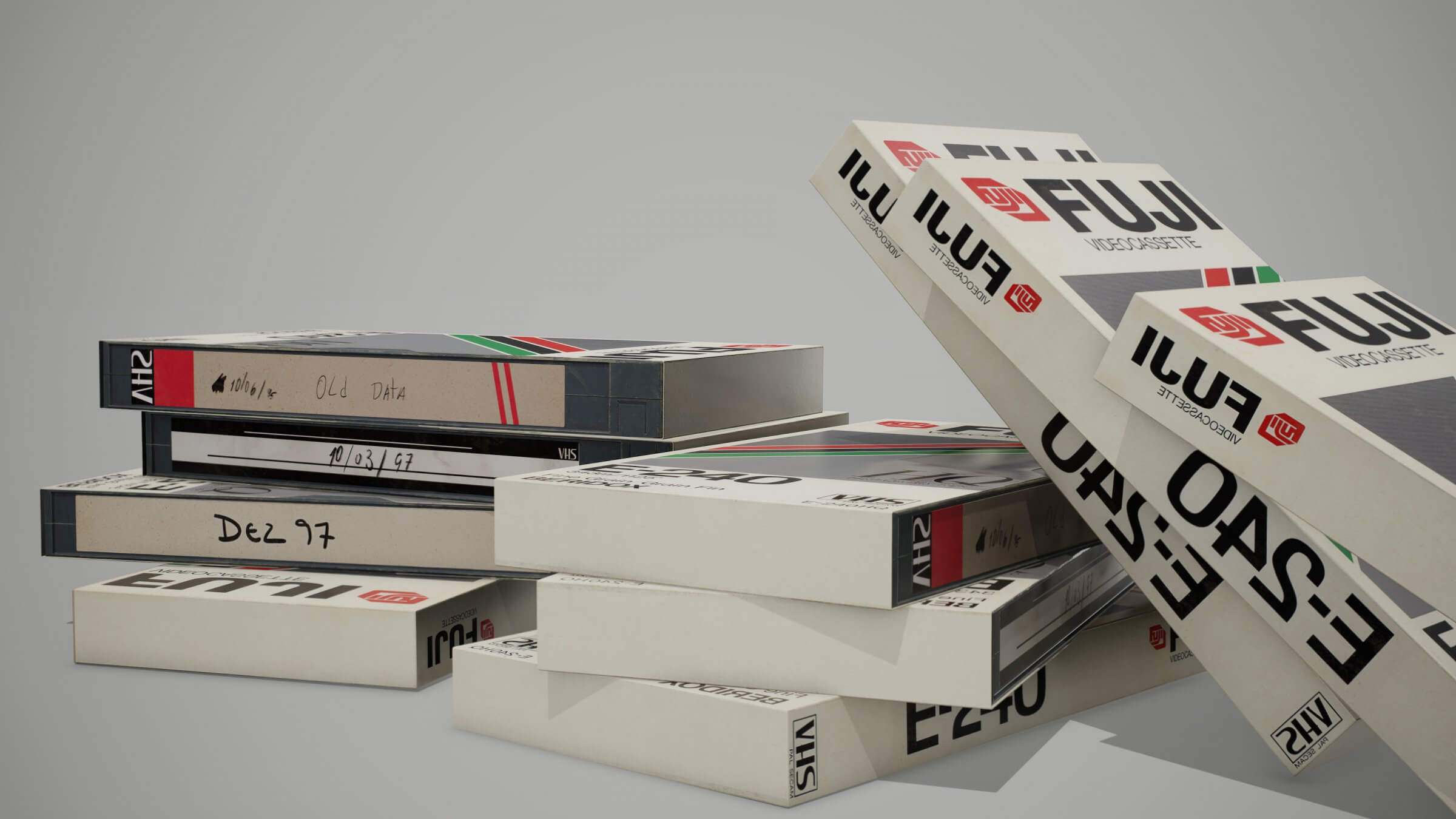 VHS Tape - 3D Model by Face The Edge