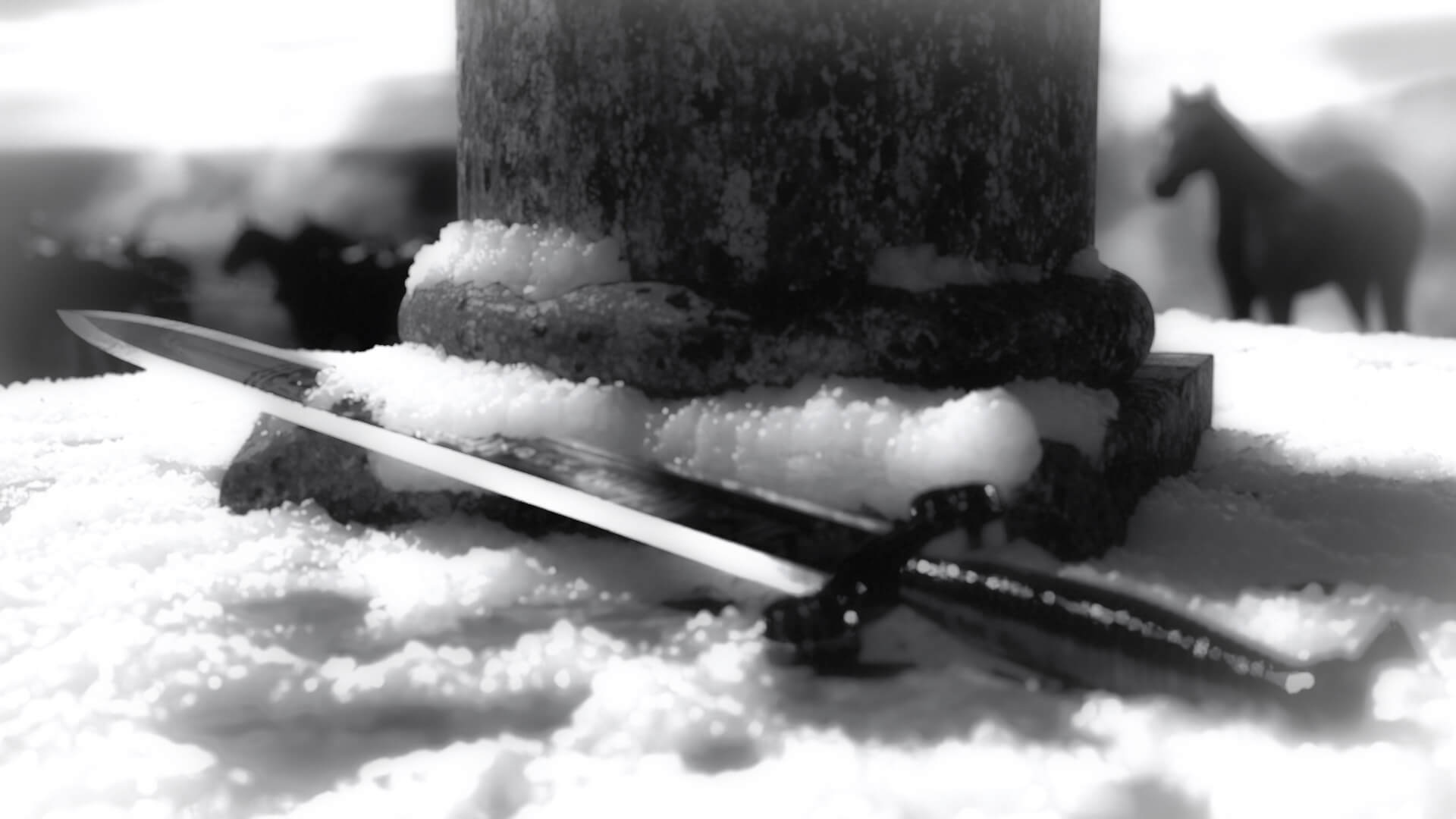 Melting snow reveals the past 3D Render, Digital Art by Facesart