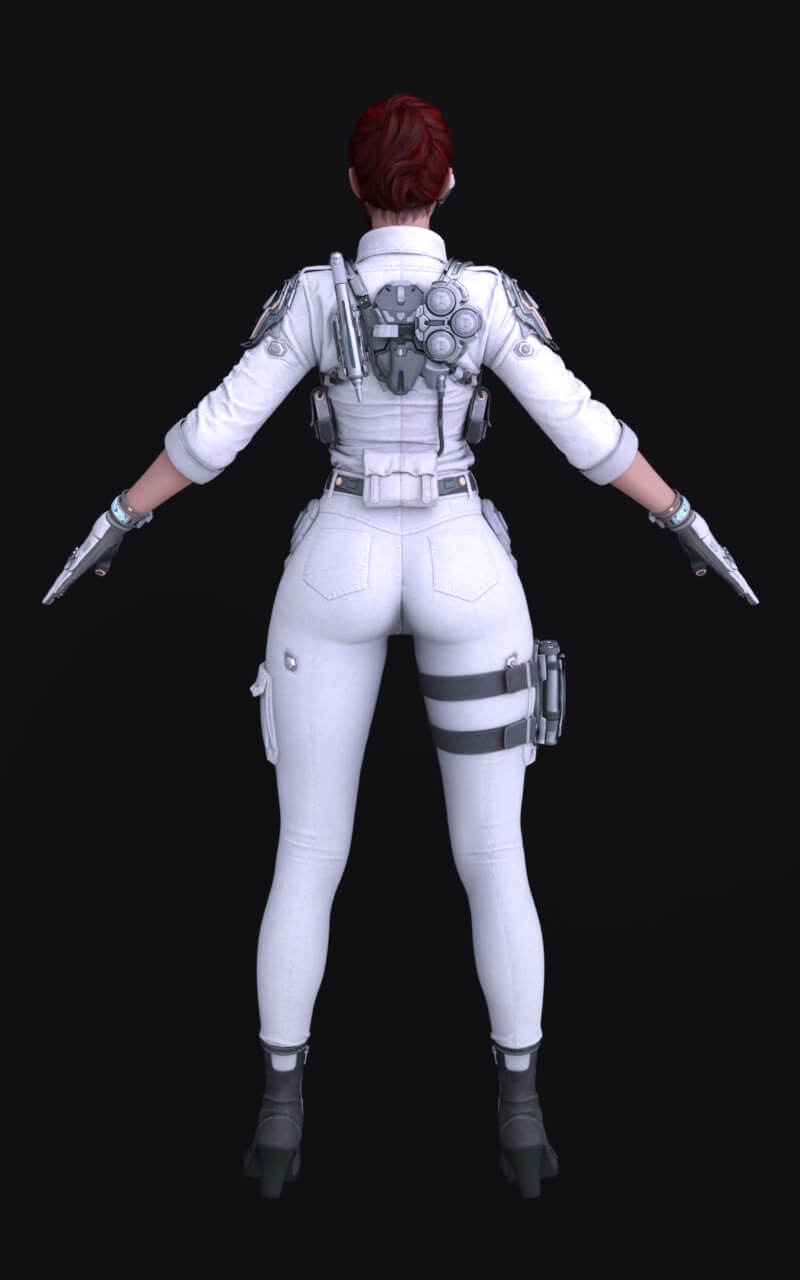 GCC TFD Hailey For G8F And G8.1F - Daz Content by fadeam