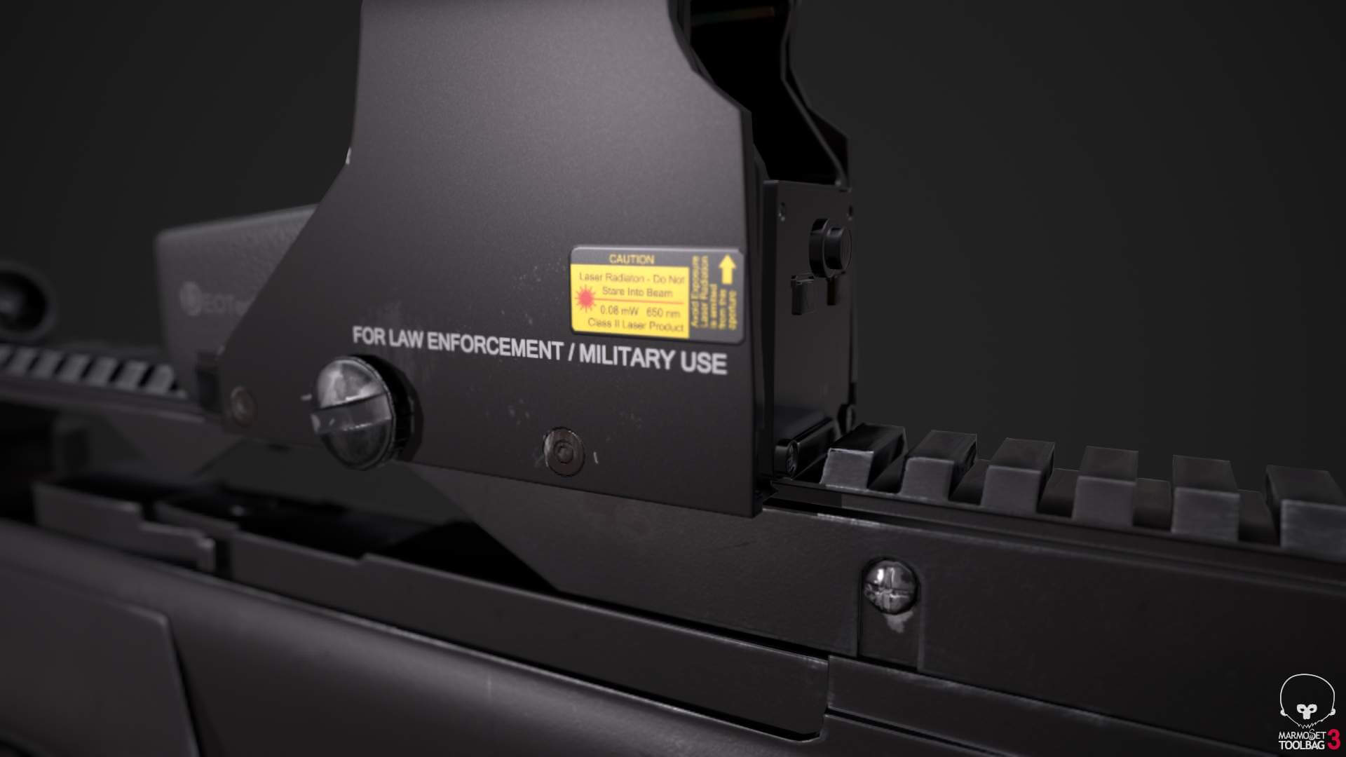 Heckler & Koch G36C Assault Rifle - 3D Model by fadhilvic61