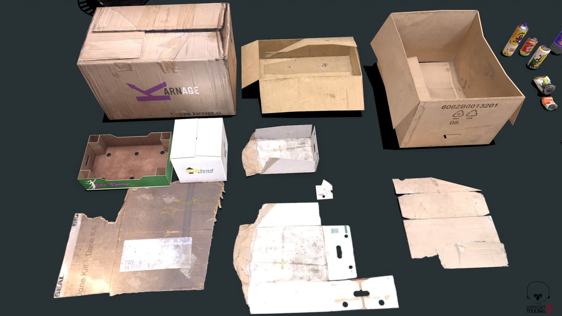 Urban Trash And Waste Management Pack - 3D Model by fadhilvic61