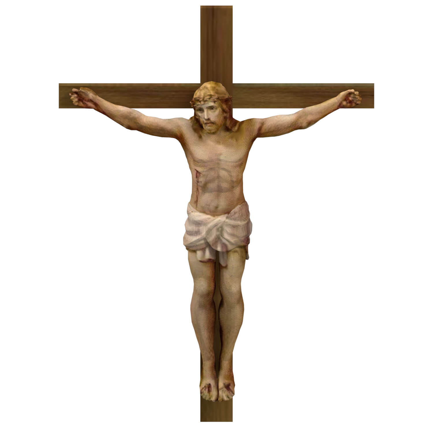 Jesus on The Cross 3D Model by Faiqdesigner