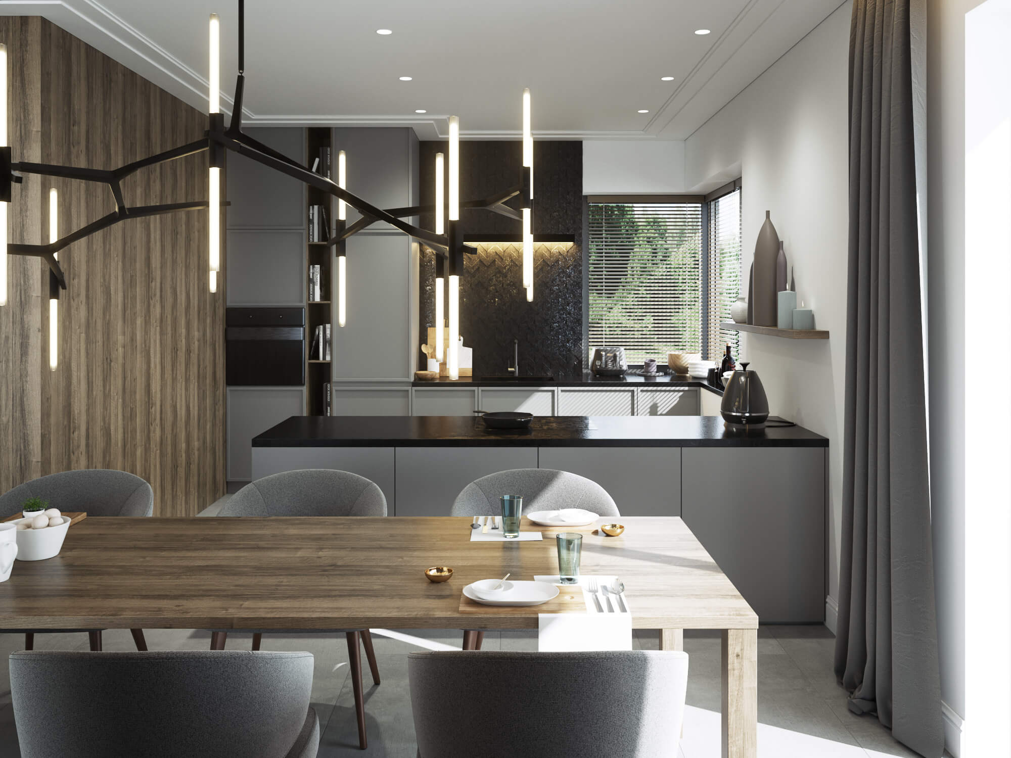 Living Room Interior 3D Scene for Cinema 4D and Octane Rende by ...