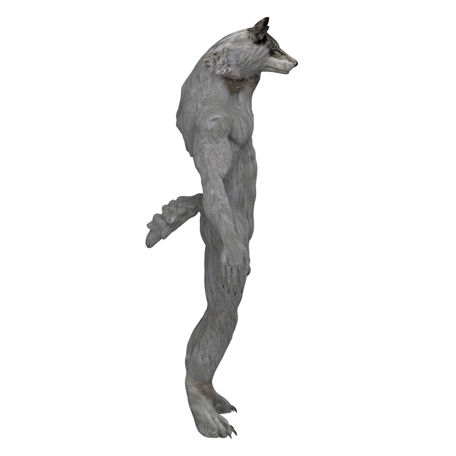 Werewolf 3D Print Model Game Ready by Faiqdesigner