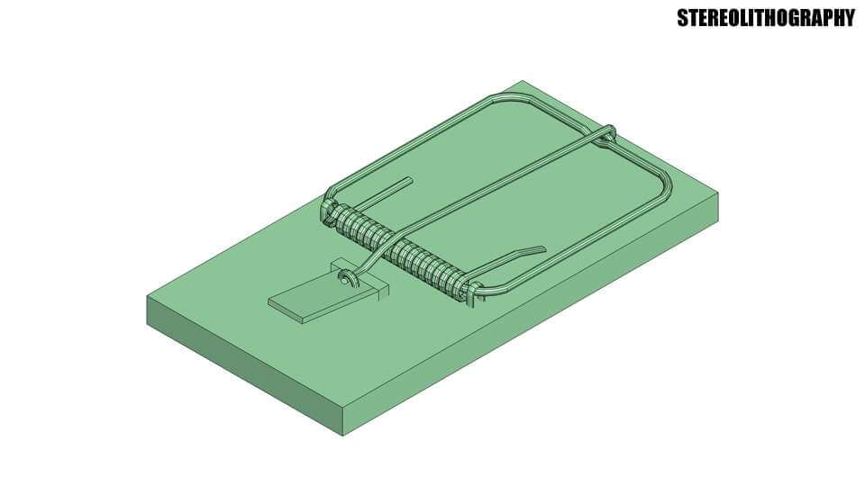 Mouse Trap - 3D Model by faizal3DX