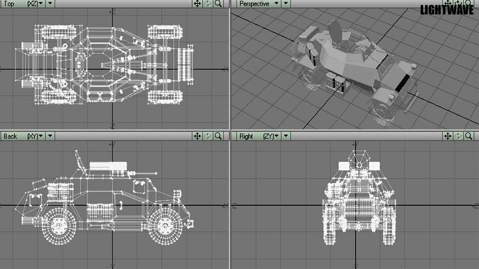 Leichter Panzerspahwagen - 3D Model by faizal3DX