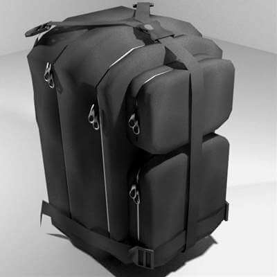 Special Purpose Backpack - 3D Model by faizal3DX