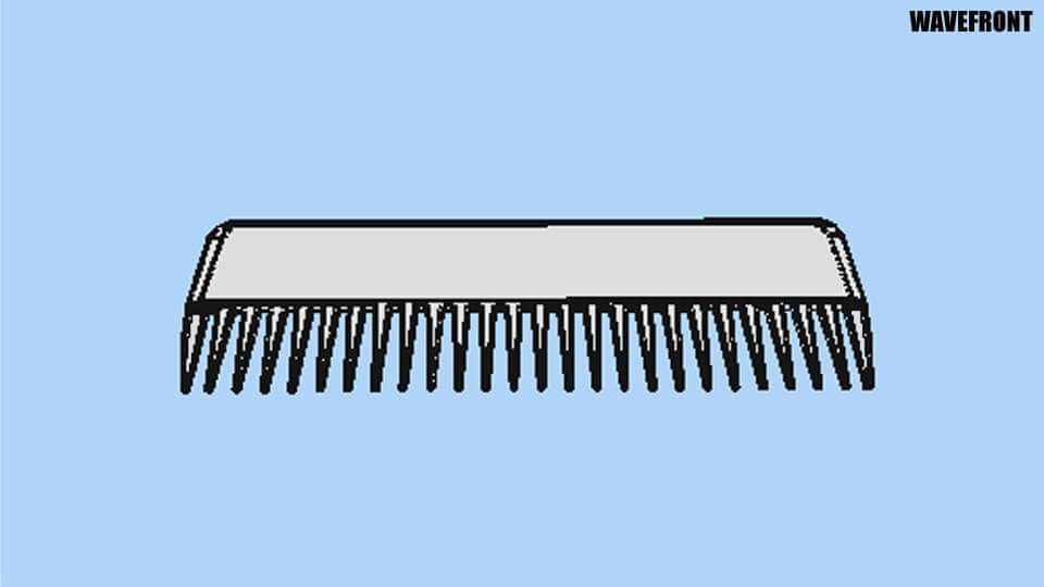 Barber Hair Comb - 3D Model by faizal3DX