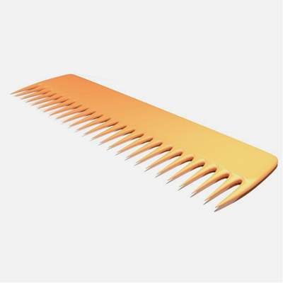 Barber Hair Comb - 3D Model by faizal3DX