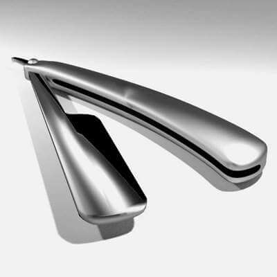 Barber Razor - 3D Model by faizal3DX