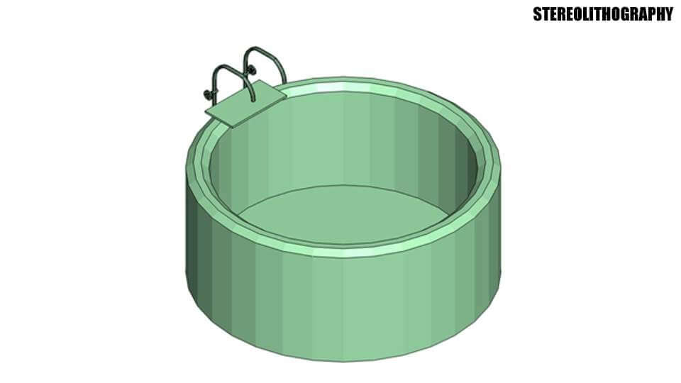 Round Bathtub - 3D Model by faizal3DX