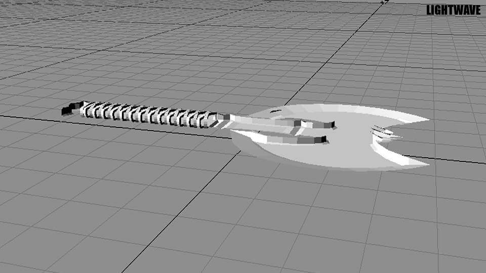 Ninja Trowing Axe - 3D Model by faizal3DX