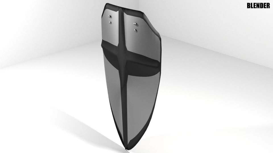 Battle Shield - 3D Model by faizal3DX