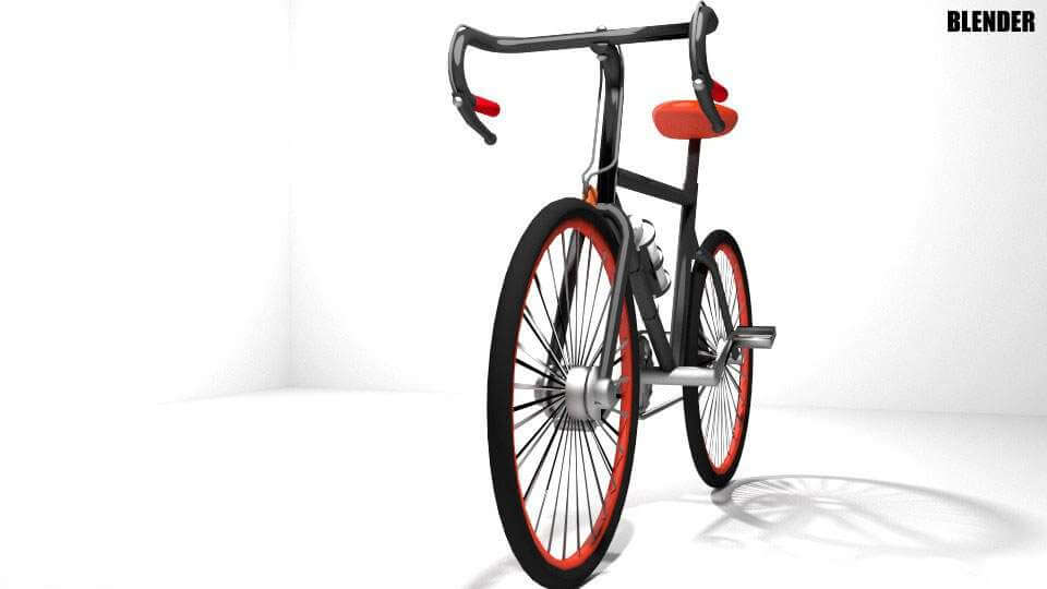 Racing Bicycle - 3D Model by faizal3DX