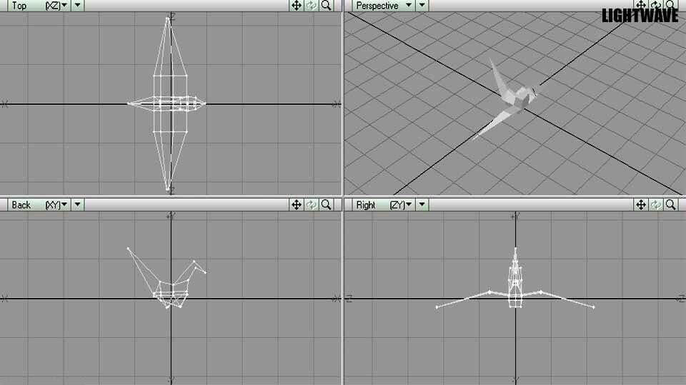 Bird Origami - 3D Model by faizal3DX