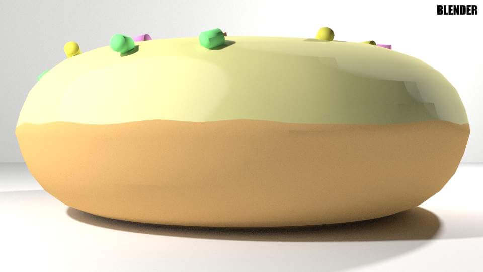 Glazed Donut - 3D Model by faizal3DX