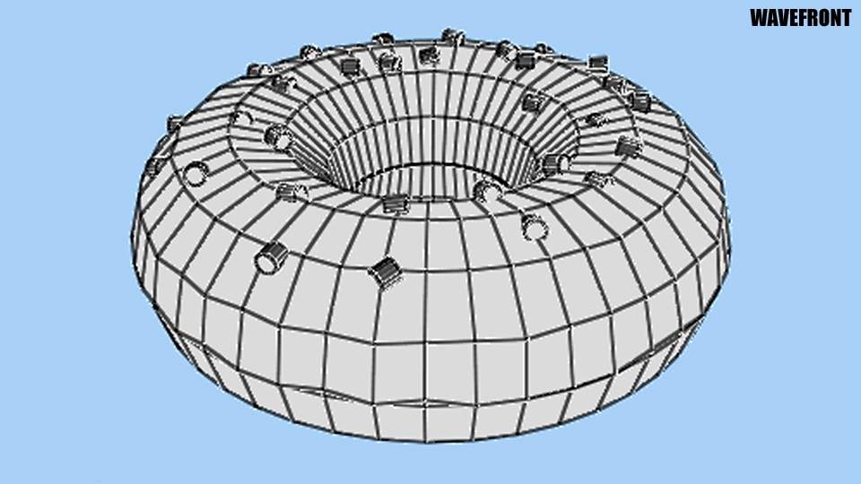 Glazed Donut - 3D Model by faizal3DX